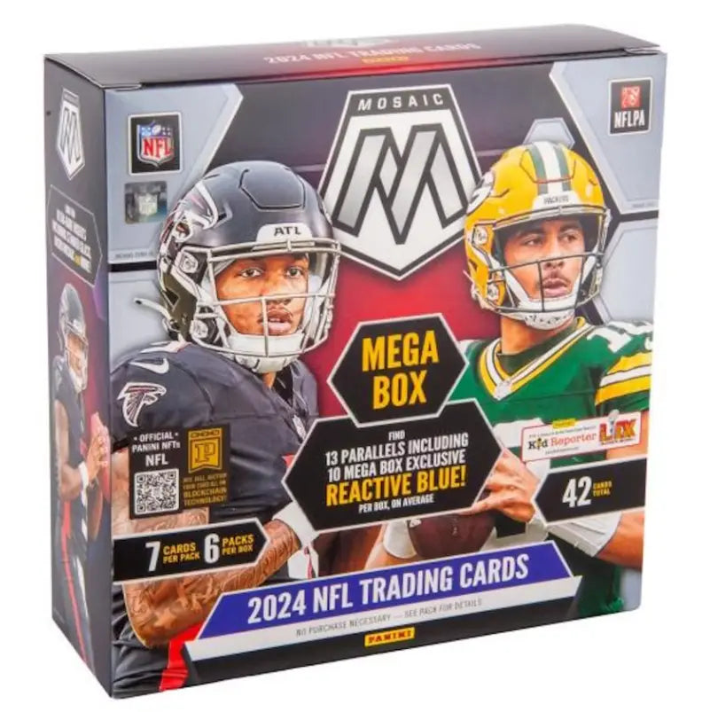2023 Panini Mosaic Football Mega Box (Reactive Yellow Parallels!)